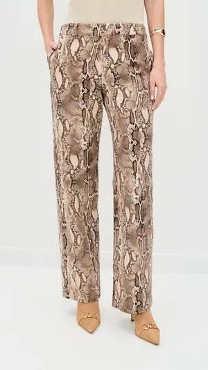 WAYF Savanna Animal Print Pants