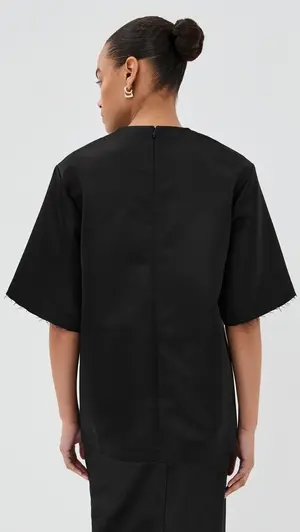 Co Oversized Satin Shirt