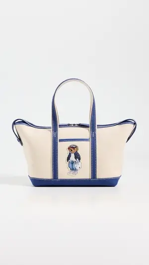 Polo Ralph Lauren Spring Bear Mini Shopper Tote