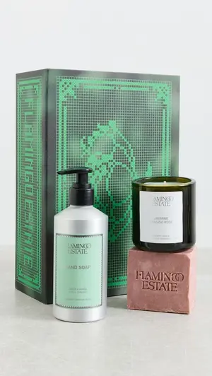 FLAMINGO ESTATE Jasmine & Rose Bath Set