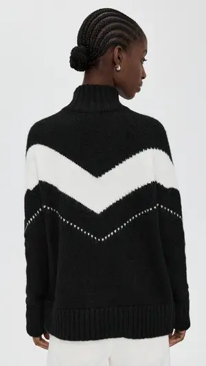PISTOLA Arden Quarter Zip Sweater