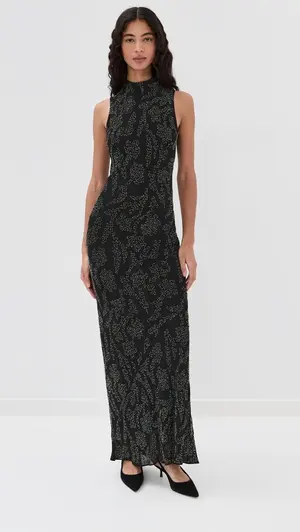 Veronica Beard Sylven Beaded Maxi Dress