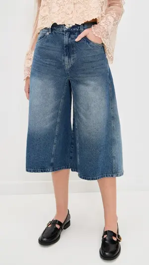 Sea Lyssa Denim Culottes
