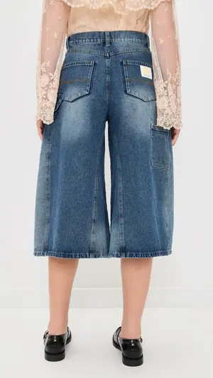 Sea Lyssa Denim Culottes