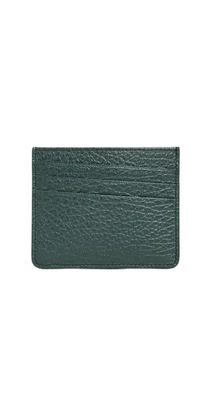 MAISON MARGIELA Slim Card Holder - Bottle Green