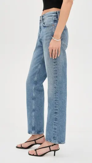 AGOLDE Lana High-rise Straight Jeans