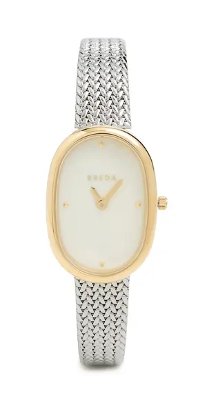 BREDA Jane Tethered Watch 23mm - Gold/silver/champagne