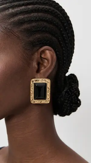 MAYAMAR Rectangular Earrings