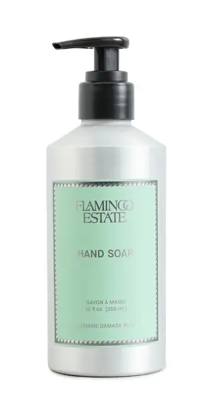 FLAMINGO ESTATE Jasmine & Damask Rose Hand Soap - Green