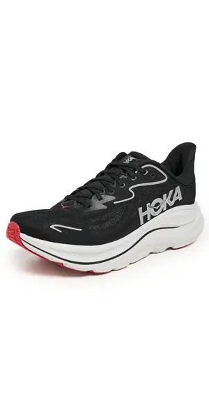 HOKA® Clifton Sneakers - Black / Silver