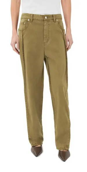 Tibi Mid Rise Bottoms For Women