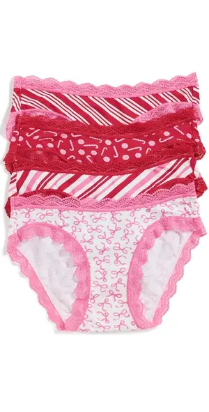STRIPE & STARE Original Knickers 4 Pack - Candy Cane Wishes