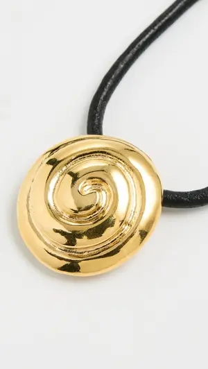 MAYAMAR Spiral Pendant Necklace