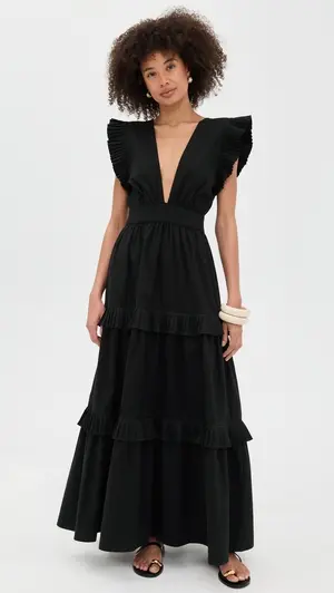DE LORETA Cora Maxi Dress