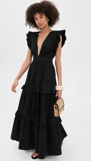 DE LORETA Cora Maxi Dress