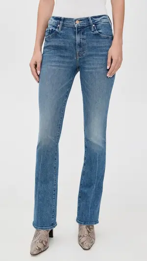 MOTHER The Outsider Sneak Jeans - Hokey Pokey