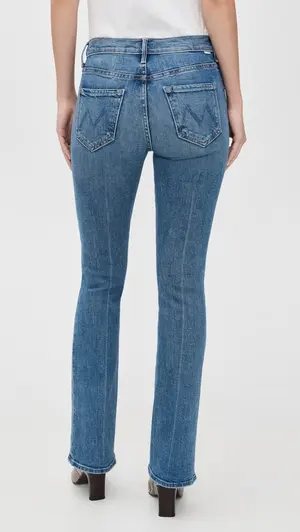 MOTHER The Outsider Sneak Jeans - Hokey Pokey