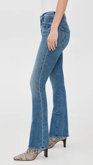 MOTHER The Outsider Sneak Jeans - Hokey Pokey