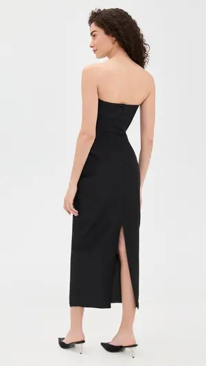 DAMARIS BAILEY Vivienne Strapless Midi Dress