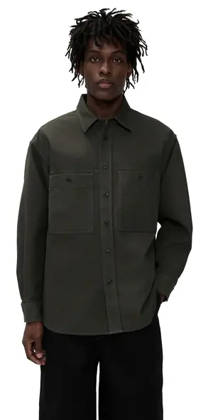 Men's Button Placket Overshirts