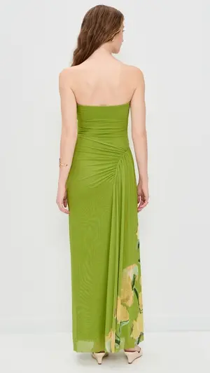 Bec & Bridge Citrina Strapless Maxi Dress