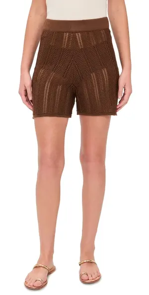 BAOBAB Corsica Crochet Knit Shorts