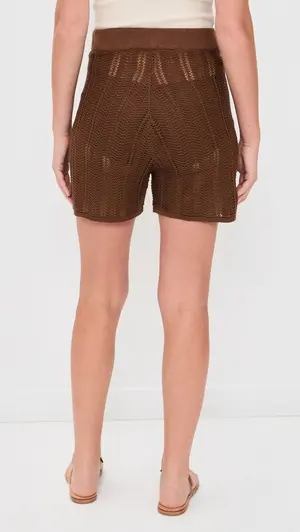 BAOBAB Corsica Crochet Knit Shorts