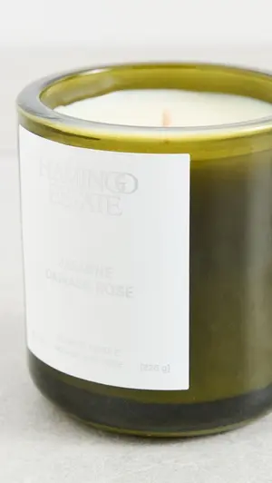 FLAMINGO ESTATE Night Blooming Jasmine And Rose Candle
