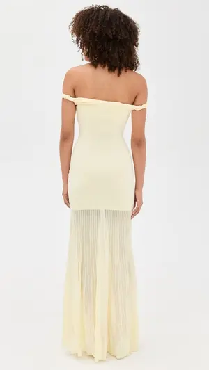 SIR. Elia Off-shoulder Maxi Dress