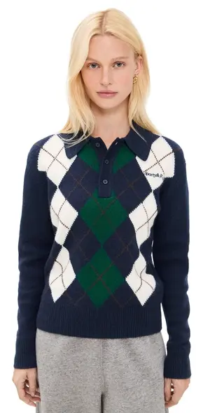 Sporty & Rich Trimmed Knitwear For Women