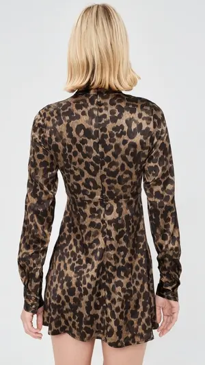 Françoise Molly Print Mini Dress