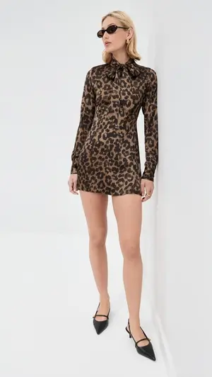 Françoise Molly Print Mini Dress
