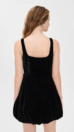 WAYF Brielle Velvet Mini Dress