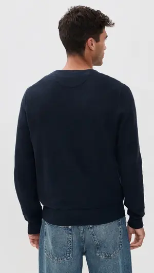Polo Ralph Lauren Cotton Crewneck Sweater - Navy Heather
