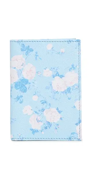 LoveShackFancy Passport Case - Whisper Blue