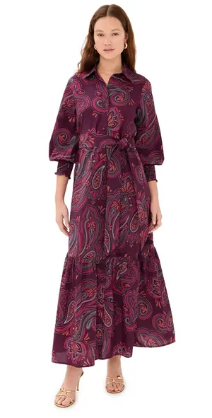 Figue Indiana Paisley Midi Dress