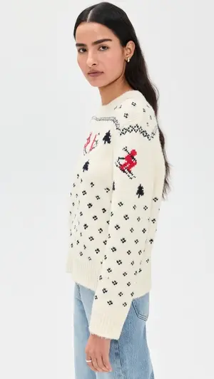 LE JEAN Ski Crewneck Sweater