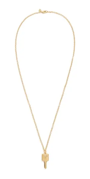 HART Compass Key Pendant Necklace - Gold