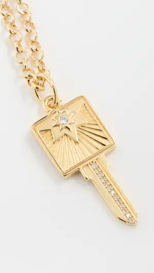HART Compass Key Pendant Necklace
