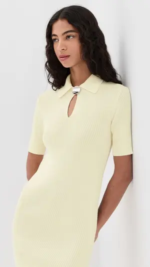 JIL SANDER Polo Midi Dress