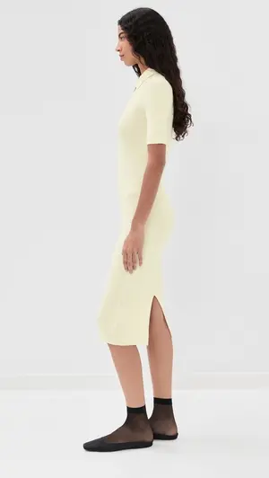 JIL SANDER Polo Midi Dress