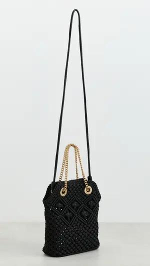 Veronica Beard Macrame Slouch Bag