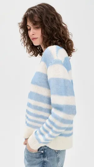 PISTOLA Striped Knit Sweater
