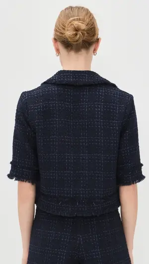 Veronica Beard Babbs Tweed Top