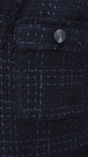 Veronica Beard Babbs Tweed Top