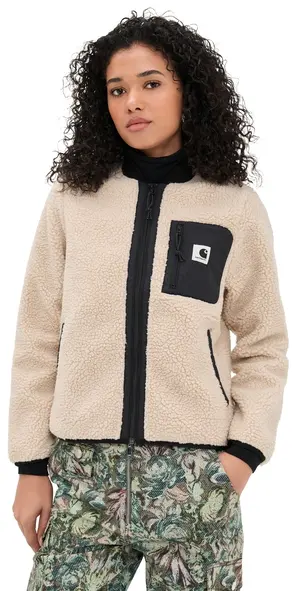 Carhartt Work In Progress Janet Liner Jacket - Fleur De Sel/black