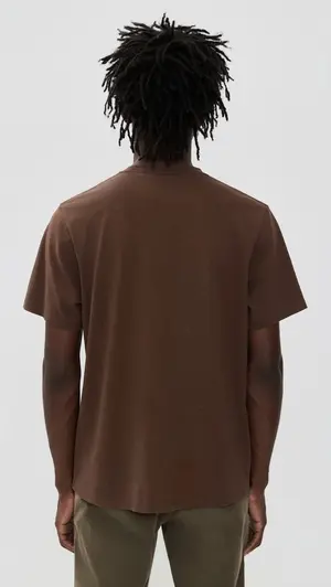 MCTAVISH Hemp Tee - Brown