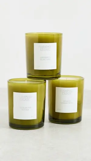 FLAMINGO ESTATE Mini Three Sisters Candle Set