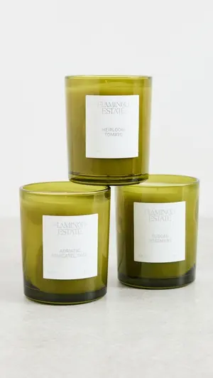 FLAMINGO ESTATE Mini Three Sisters Candle Set