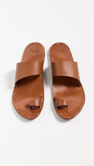 Beek Finch Leather Sandals - Tan